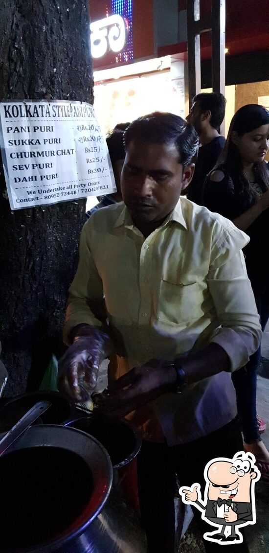 Menu at Kolkata Style Pani Puri(Sunil), Bengaluru