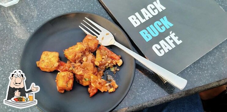 Menu at The Black Buck Cafe, Lucknow