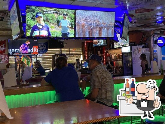Menu at Blue Lagoon Saloon pub & bar, Sebring