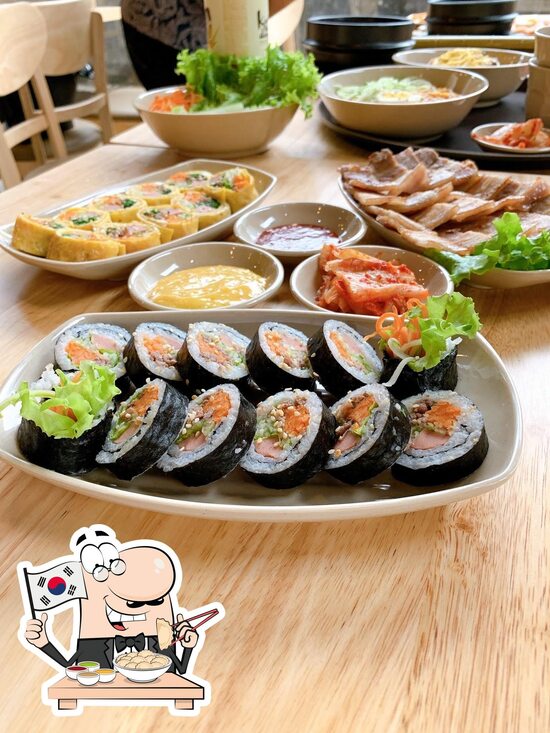 Carta de Hansarang Korean Fast Food, Hanoi