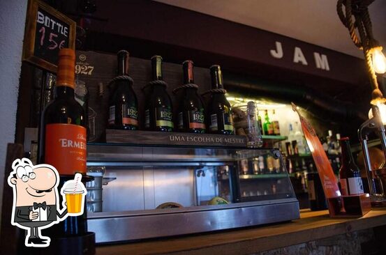 Menu at Jam Club, Lisbon