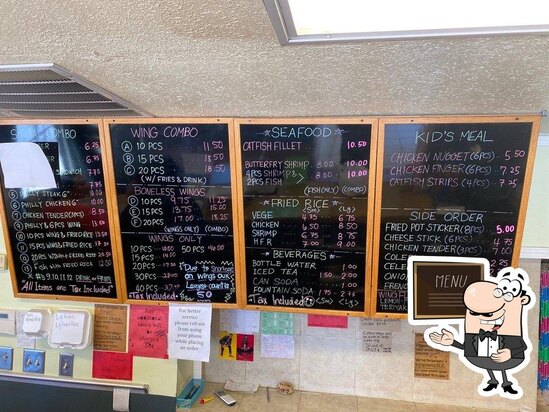 Menu at Wing City restaurant, Phenix City