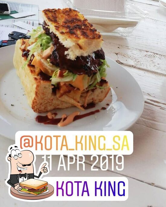 Menu at Kota king Roadhouse restaurant, Soweto, belhambra crescent