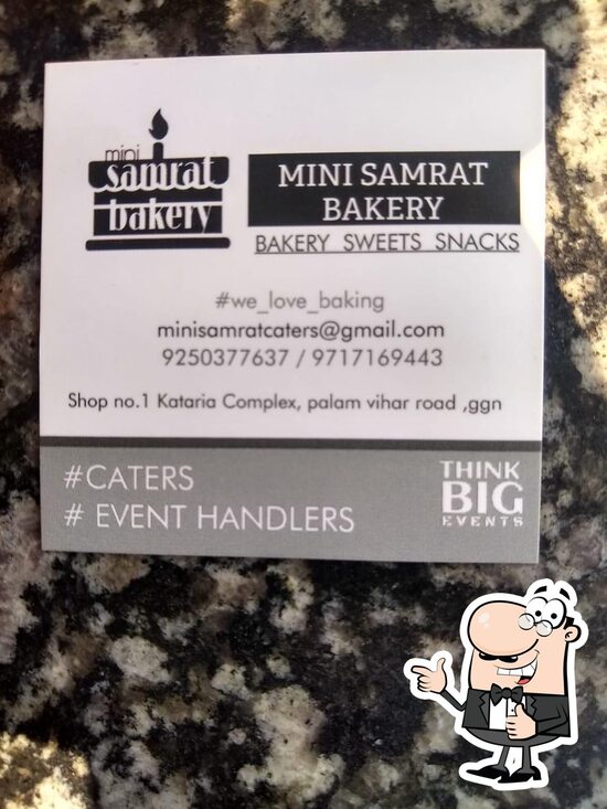 Menu at Mini Samrat Bakery ! Cake shop and bakery in palam vihar, Gurugram