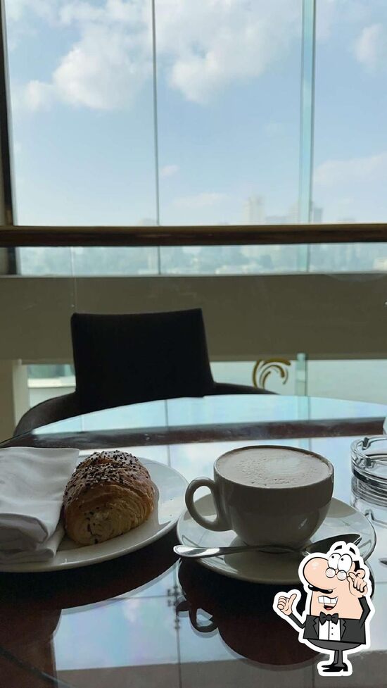 Menu at revolving restaurant, Cairo