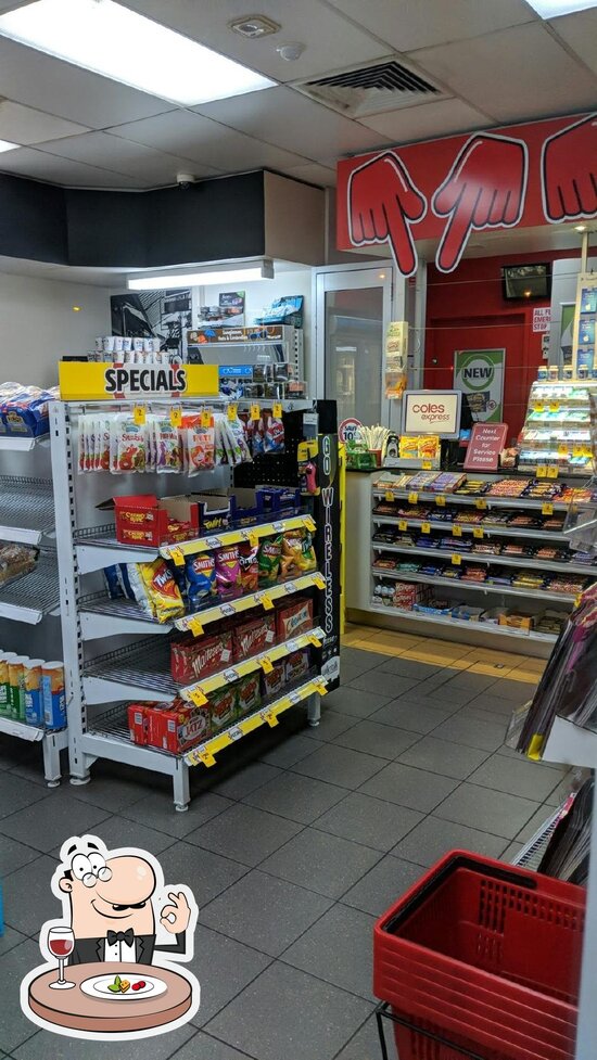 Menu at Shell Coles Express Arana Hills, Arana Hills