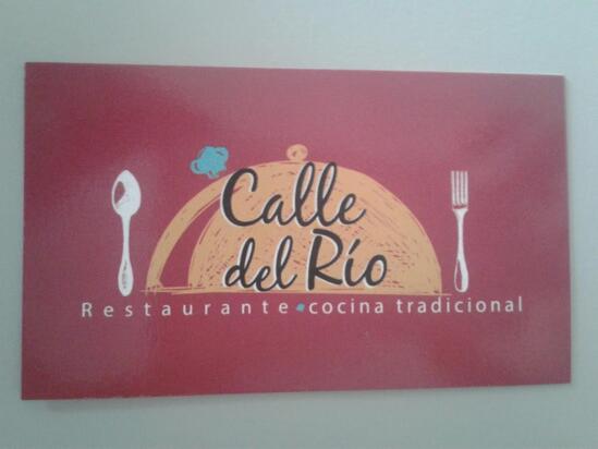 Menu at Restastaurante Calle Del Rio restaurant, Santa Marta