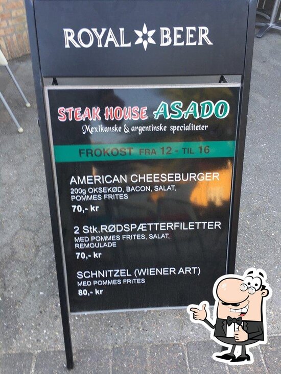 Menu at Steak House Asado steakhouse, Blåvand