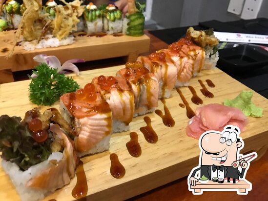 Menu at Uchi Sushi restaurant, Ho Chi Minh City, 14 Số 45