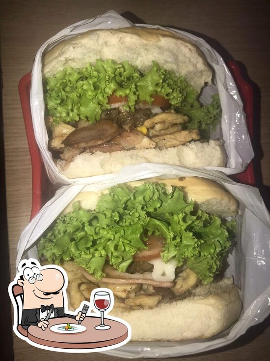 Menu at Dragon Lanches restaurant, Cuiabá