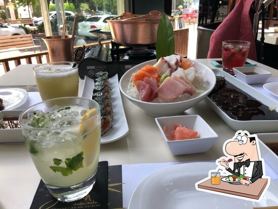 Menu at Jin San Shabu Shabu restaurant, Mexico City, Av. Presidemte ...