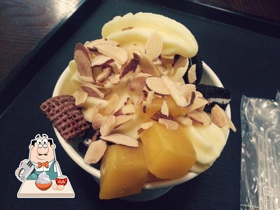 Menu at MANGO SIX cafe, Seoul, 28-1