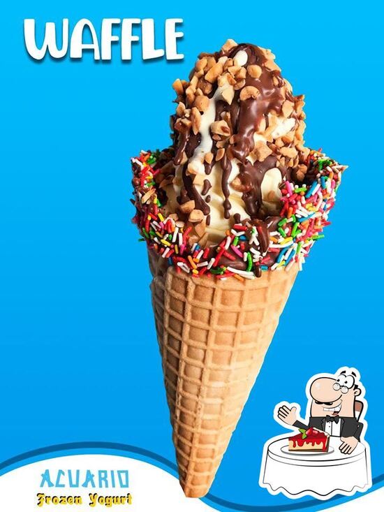 Carta de Acuario Frozen yogurt, Tijuana, Av. Paseo de los héroes no. 96 ...