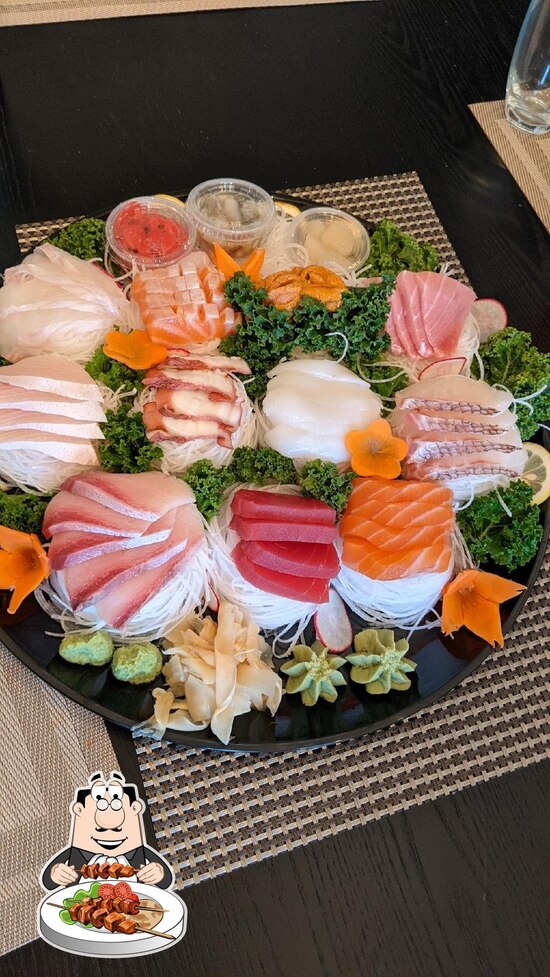 Menu at Bada Sushi restaurant, Suwanee