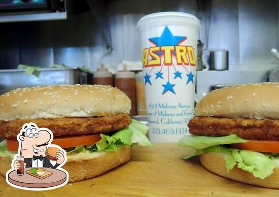 Astro Burger, 5601 Melrose Ave in Los Angeles - Restaurant menu and reviews