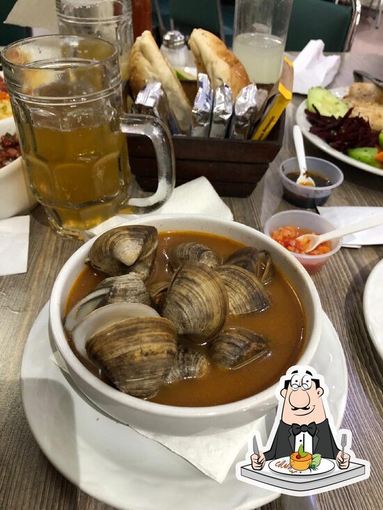 Carta del restaurante Mariscos Maclovio, Ciudad López Mateos