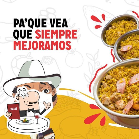 Menu at Arroz Pa' Vos restaurant, Bogotá, Cra. 80c #24C-34