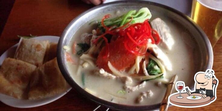 Menu at The One Thai, Melbourne