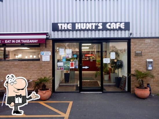 Menu at Hunt's Cafe, Chessington, chessington Business Centre