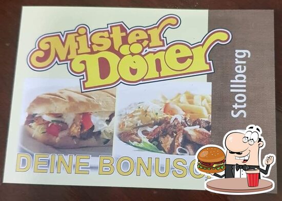 Carta de Mister Döner Stollberg, Stollberg