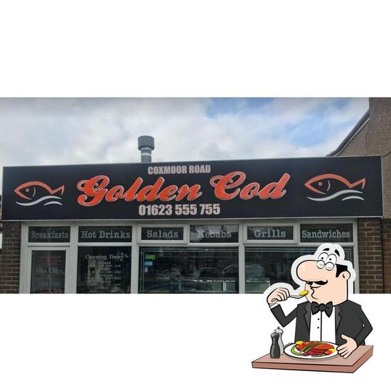 Menu at Golden Cod restaurant, Sutton-in-Ashfield