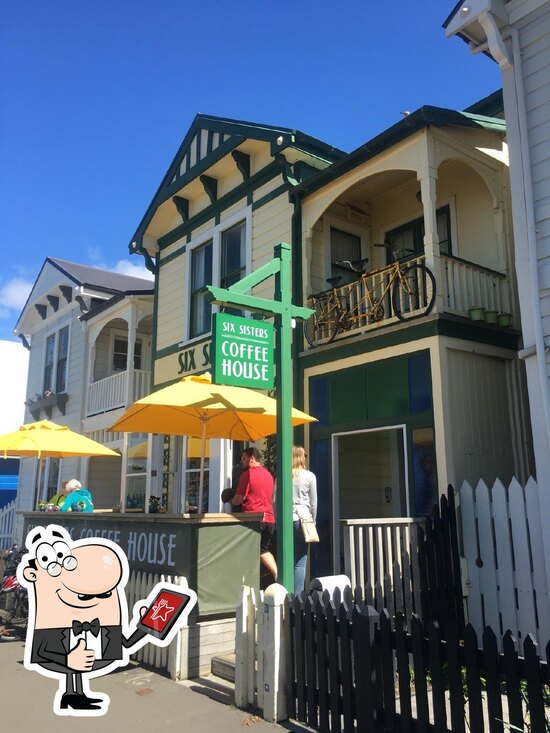 Menu at Six Sisters Coffee House, Napier