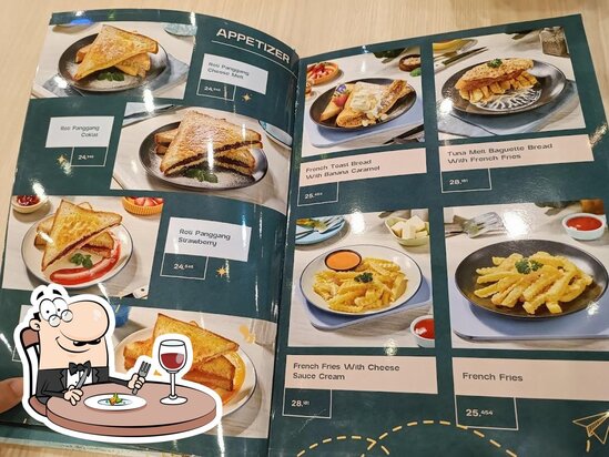 Menu at Pan & Flip restaurant, Raya River