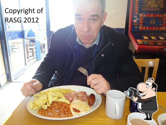 Menu at Millwall Cafe, London