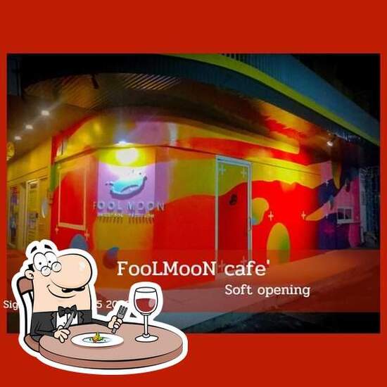 Menu at FOOL MOON cafe, Chanthaburi