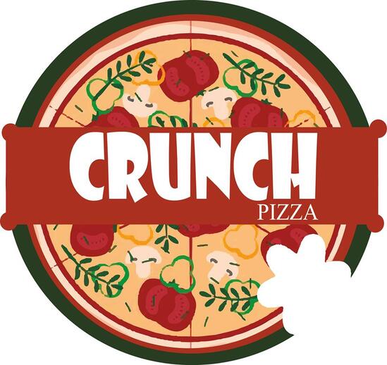 Menu at Crunch pizza restaurant, Bogotá