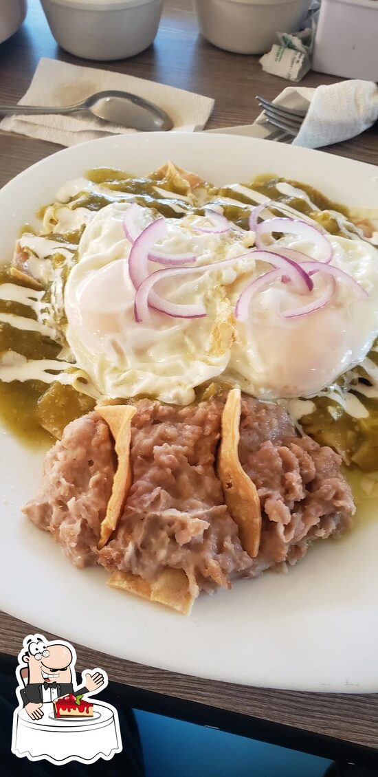 Menu at El Cafecito, Piedras Negras
