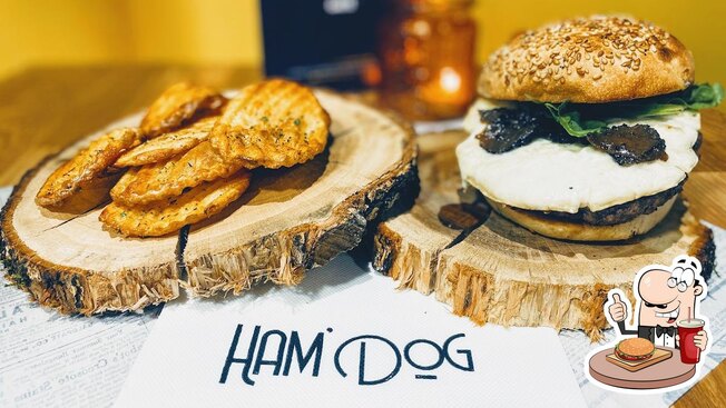 Menu at HAM DOG restaurant, Veauche