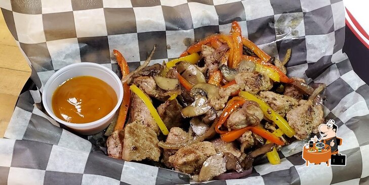Menu at Kenny Lanes restaurant, Baudette