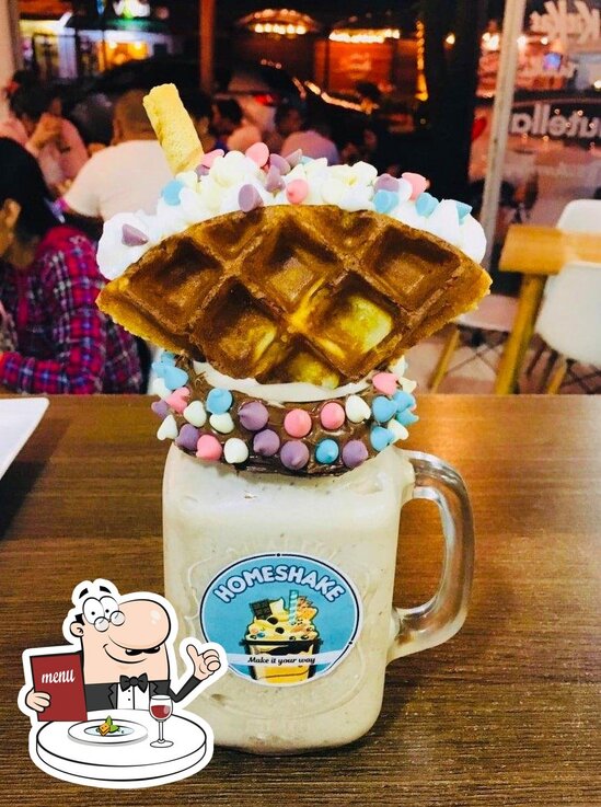 Menu at HomeShake Malteadas & Waffles restaurant, Florencia, Texaco El ...