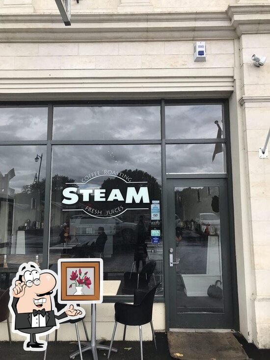 Menu at Steam Cafe, Oamaru
