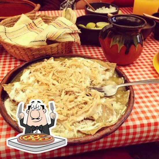 Menu at Los Chiles restaurant, Mexico City, Rosa María Sequeira 6