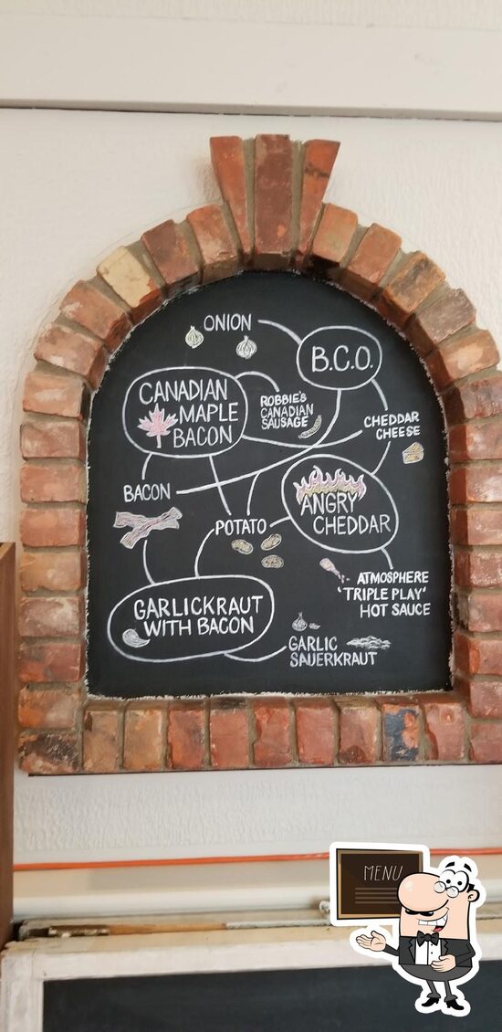 Menu at Little Foot Foods pizzeria, Windsor
