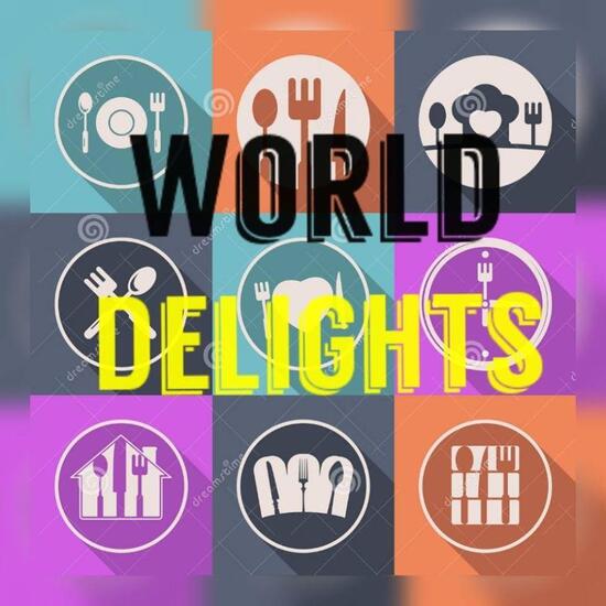 Menu at World Delights restaurant, Cúcuta
