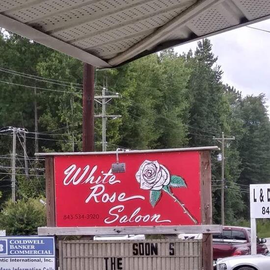 Menu at White Rose Saloon pub & bar, Ladson