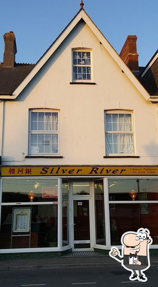 Menu at Silver River fast food, Bude