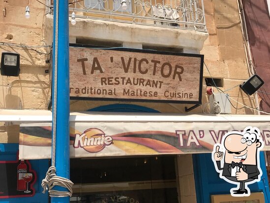 Menu at Ta' Victor restaurant, Marsaxlokk