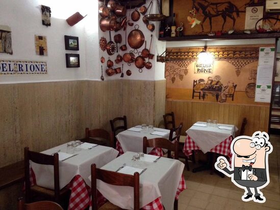 Menu da Osteria Del Rione ristorante, Roma