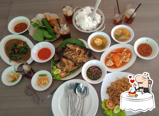Menu at Ikan Bakar Bambu Haur restaurant, Bogor, Jl. Alternatif Sentul ...