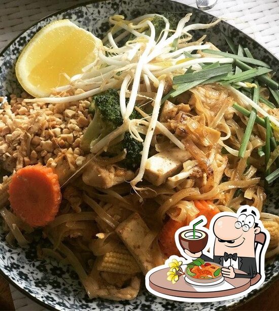Menu at The Rice Paddy Thai restaurant, South Yarra