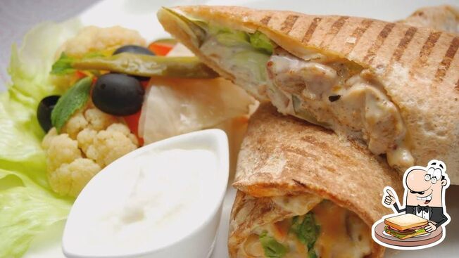Menu at The Shawarma Cafe, Delhi