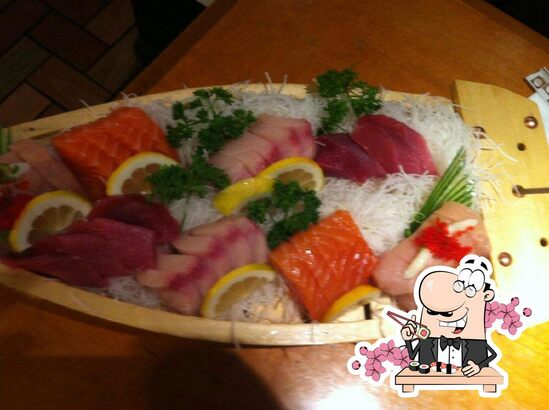 Menu at Sendo Sushi restaurant, San Jose