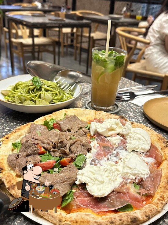Menu at Pizza 4P’s Landmark Hanoi restaurant, Hanoi, Lầu 1