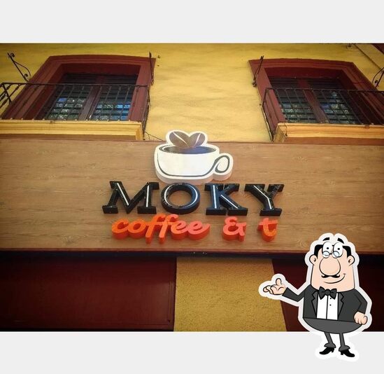 Menu at MOKY coffee & t' cafe, Mexico City