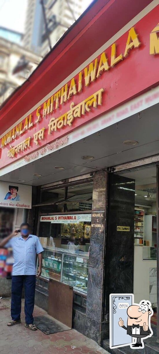 Menu at Mohanlal S Mithaiwala, Mumbai, 399/401
