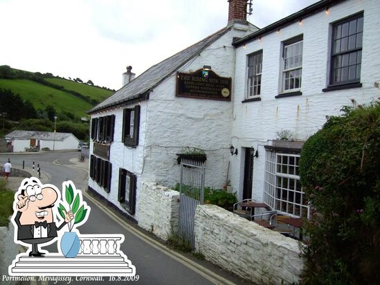 Menu at Rising Sun Inn pub & bar, Portmellon